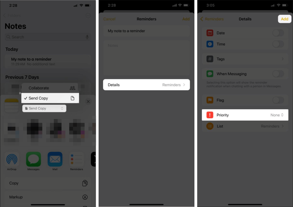 How To Turn Notes Into Reminders On Iphone Ipad And Mac