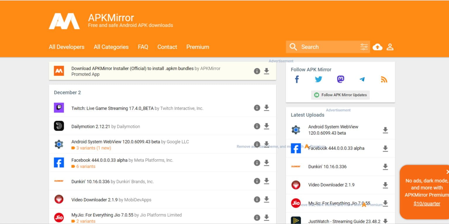 Best sites for safe Android APK downloads