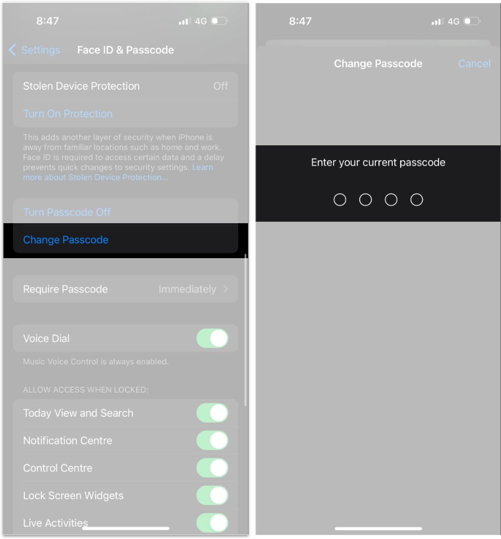 How to change passcode on iPhone or iPad